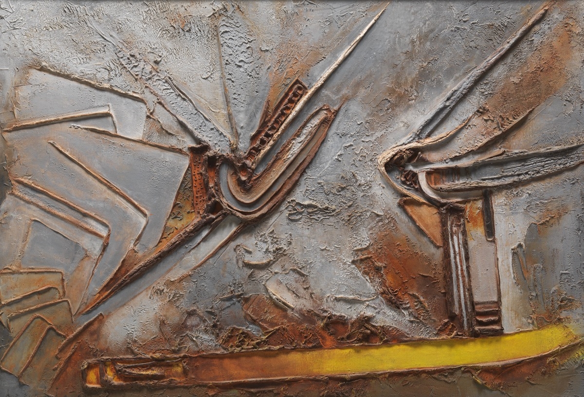 Franco Assetto | Structures d'agression III (1960) | MutualArt