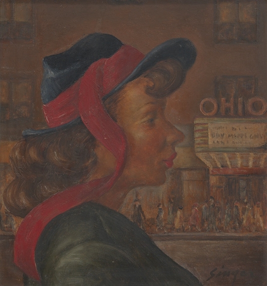 Clyde Singer | The Red Ribbon (1939) | MutualArt