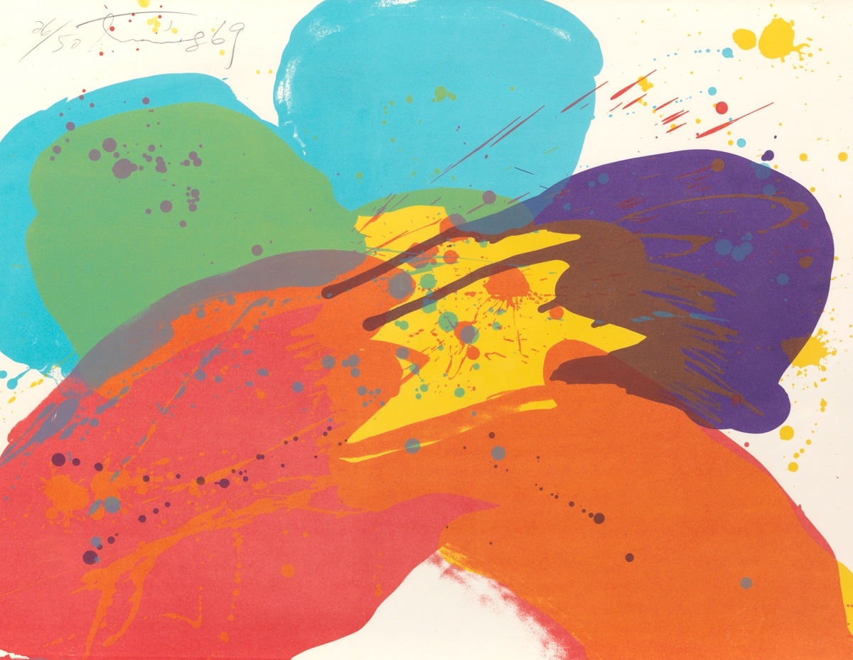 Walasse Ting | Flower (1969) | MutualArt