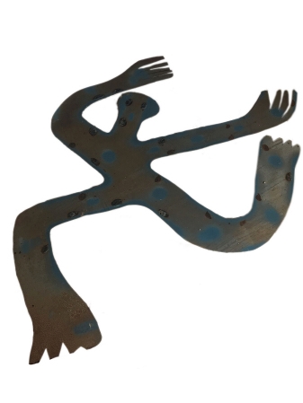 Tom Risley | Car Bonnet Cut-Out Figure (1985) | MutualArt