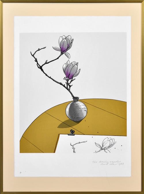 David Rose | Drawing Magnolias (1983) | MutualArt