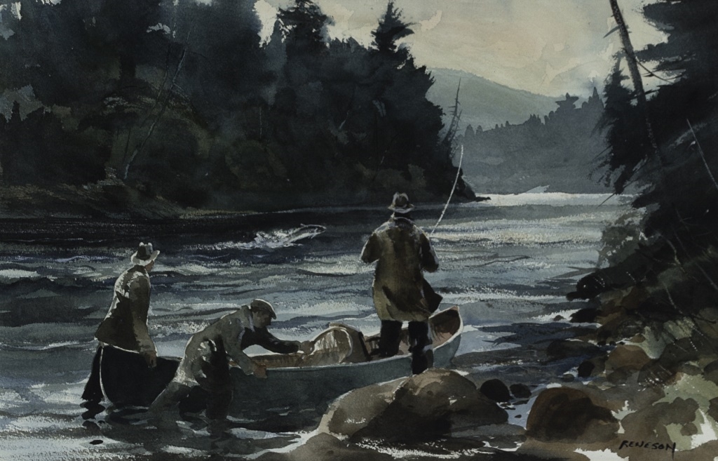 Chet Reneson | Coming Ashore | MutualArt