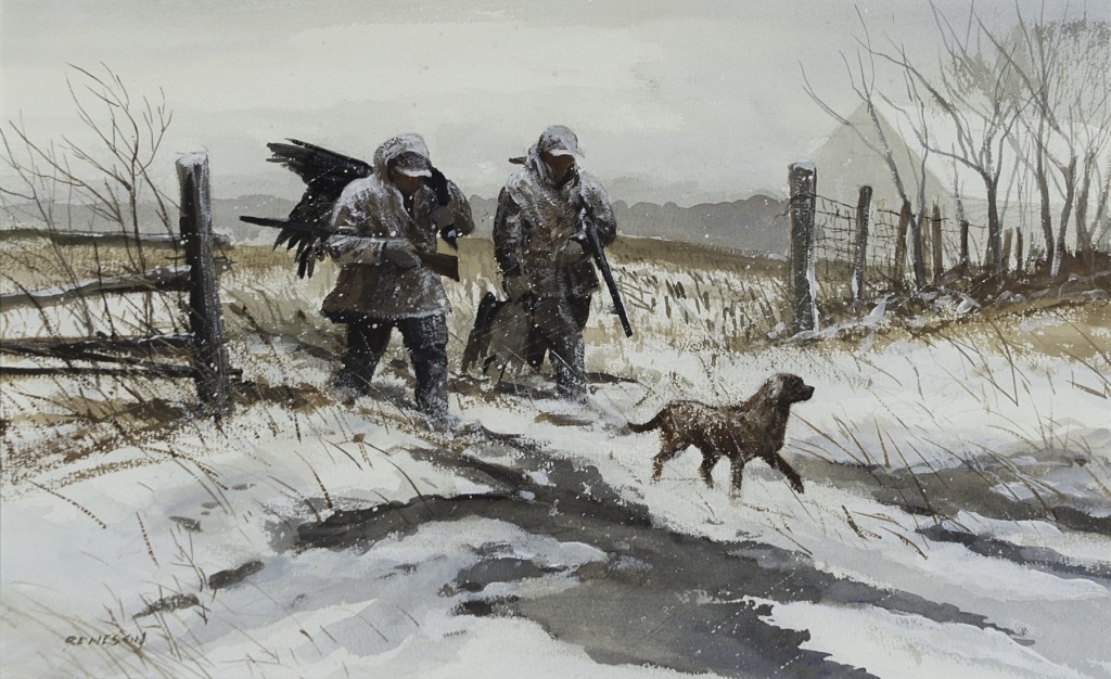 Chet Reneson | Goose Hunt | MutualArt