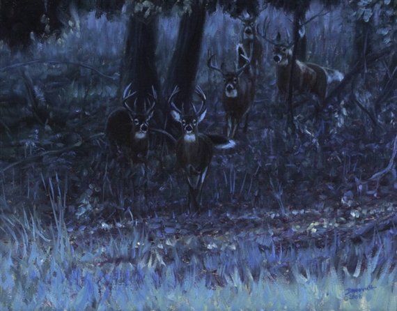 John Banovich | Dappled Moonlight (2008) | MutualArt