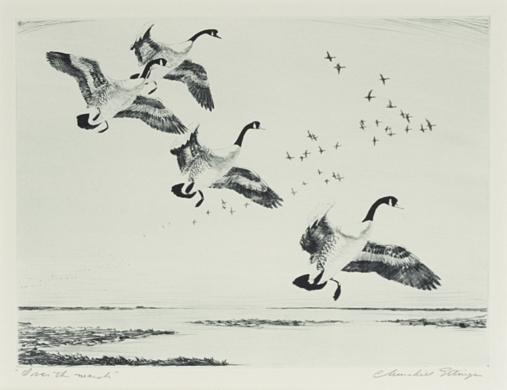 Churchill Ettinger | (2) Planning the Campaign, Over The Marsh | MutualArt