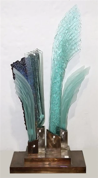 Nancy Mee | Botanical Form with Stylized Plants | MutualArt