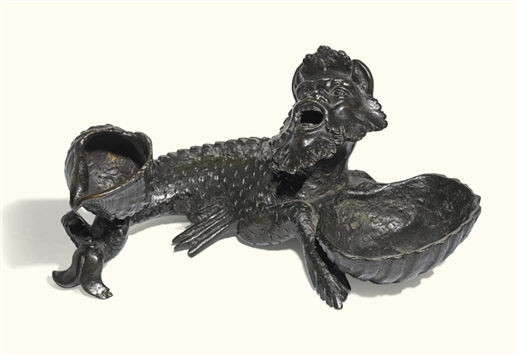 Severo da Ravenna | Sea-monster mounted as an inkwell | MutualArt