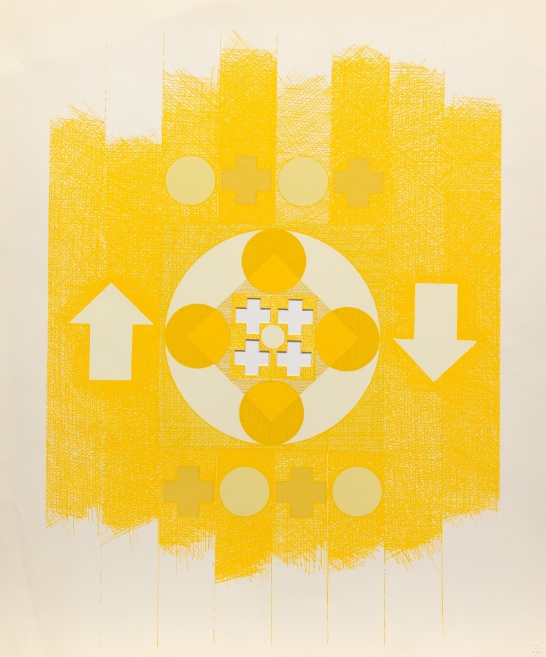 George Ortman | Untitled, from the portfolio Ten Works by Ten Painters ...