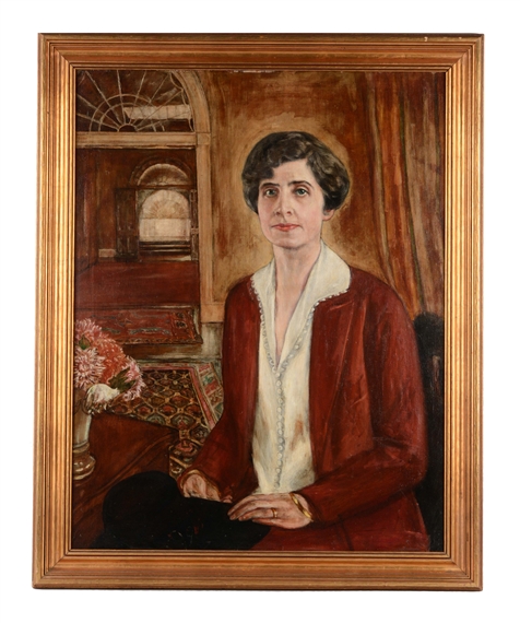 American School, 20th Century | Portrait of President Coolidge's First ...