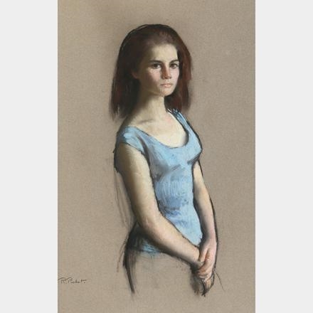Ramón Pichot Gironès | Portrait of a young woman | MutualArt