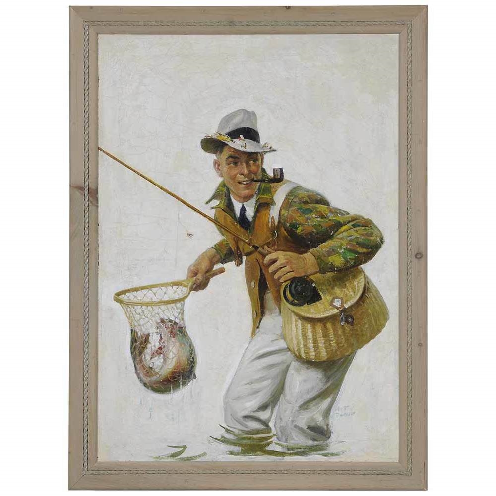 Arthur Davenport Fuller | One in the Net (1930) | MutualArt