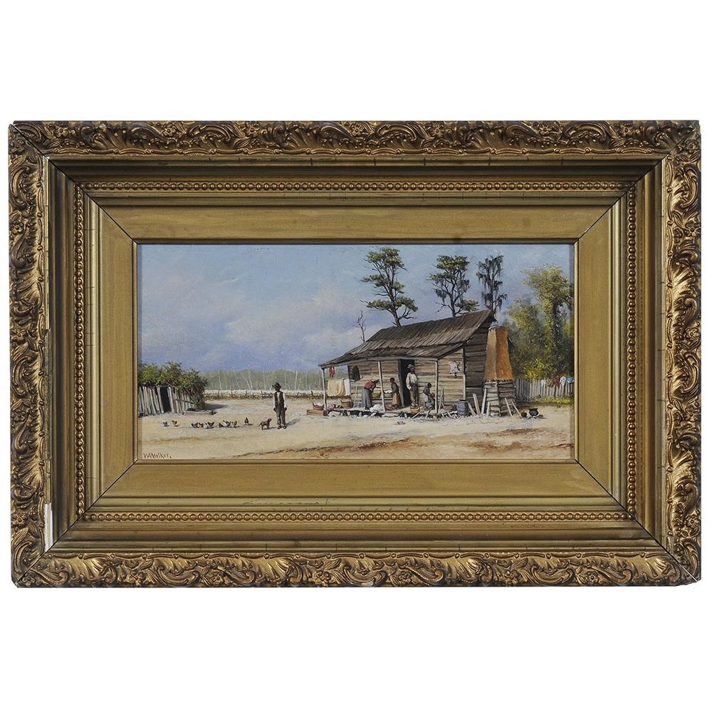 William Aiken Walker |, Cabin Scene | MutualArt