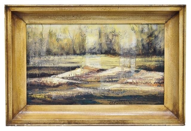 Cecil Lang Casebier | Spring Flood (1960) | MutualArt