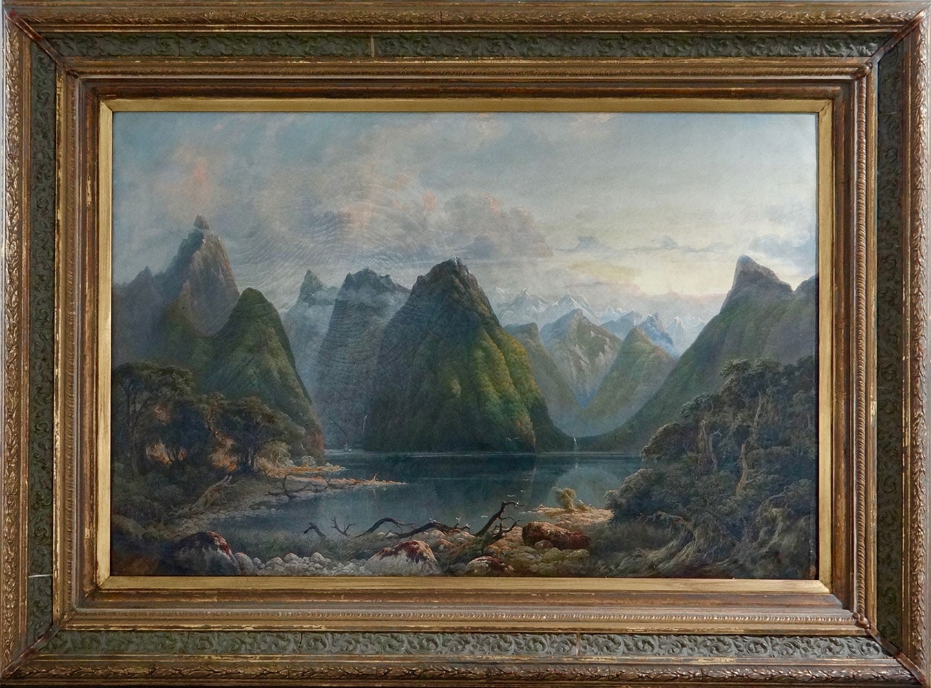Isaac Whitehead | Milford Sound, New Zealand (1878) | MutualArt