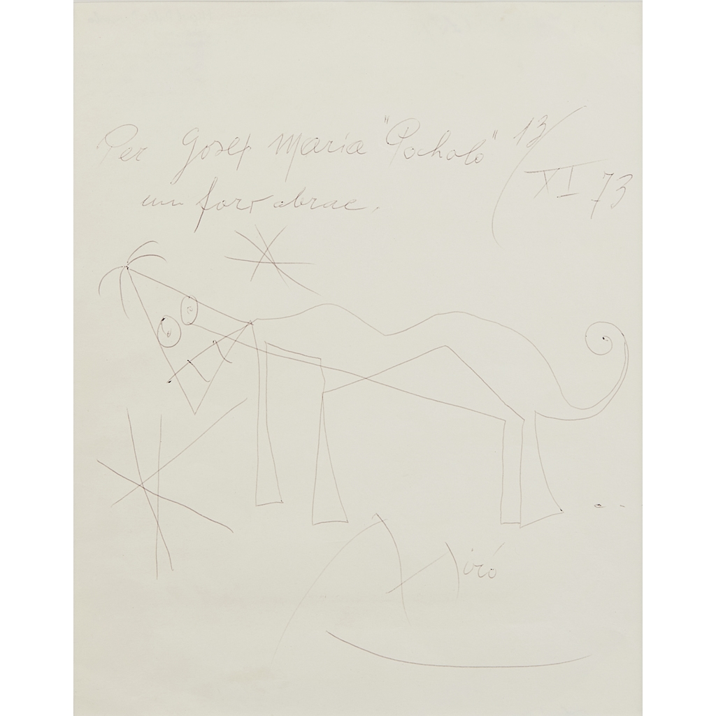 Joan Miró | Set of 3;Pour Gaëtan Picon; A Gaetan Picon ;Pour Gaetan ...