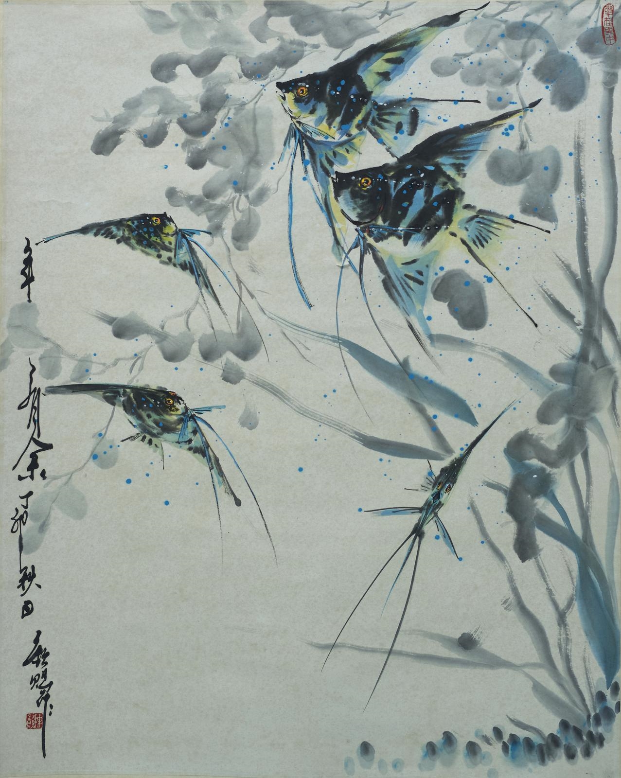 Tan Khim Ser | Angel Fish | MutualArt