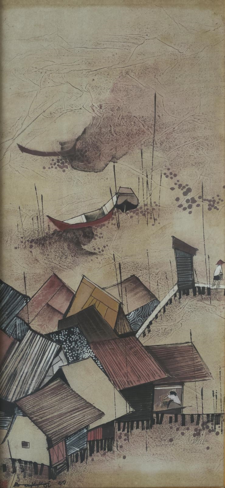 Tay Bak Koi | Kelong Scene (1969) | MutualArt