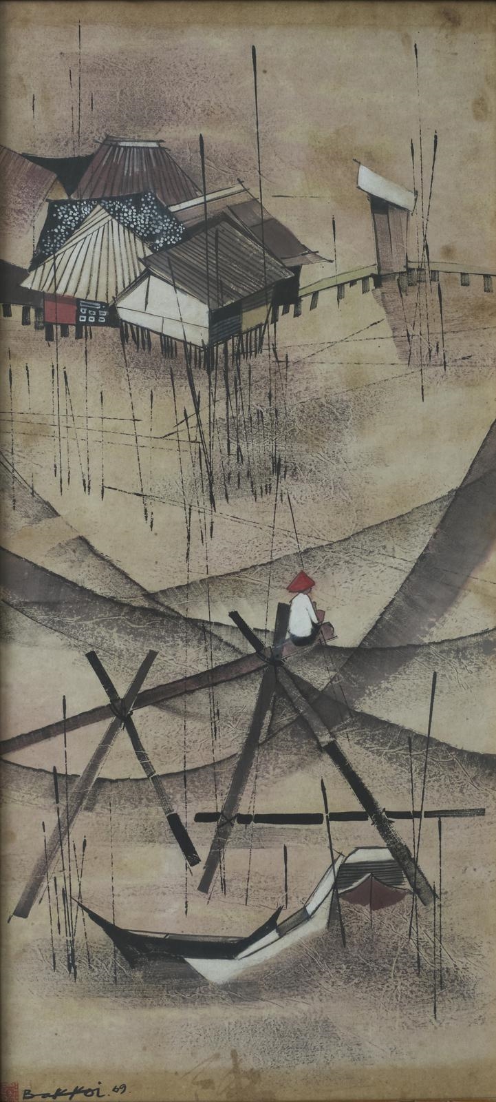 Tay Bak Koi | Kelong Scene (1969) | MutualArt