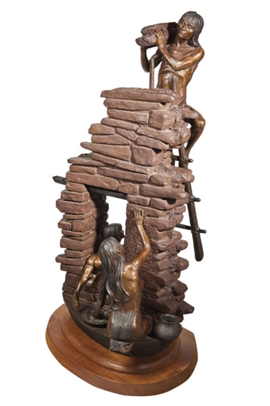 Clyde Ross Morgan | Ancient Architects (1989) | MutualArt