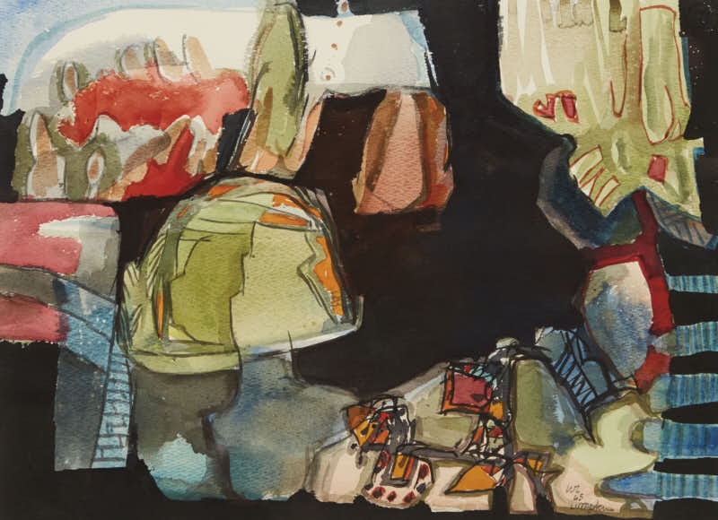 William Thomas‏ Lumpkins | Watercolor #6 | MutualArt