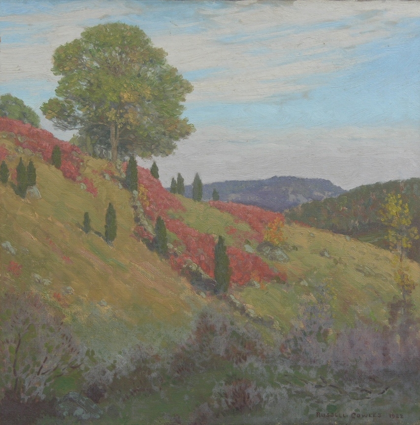 Russell Cowles | Untitled landscape (1922) | MutualArt