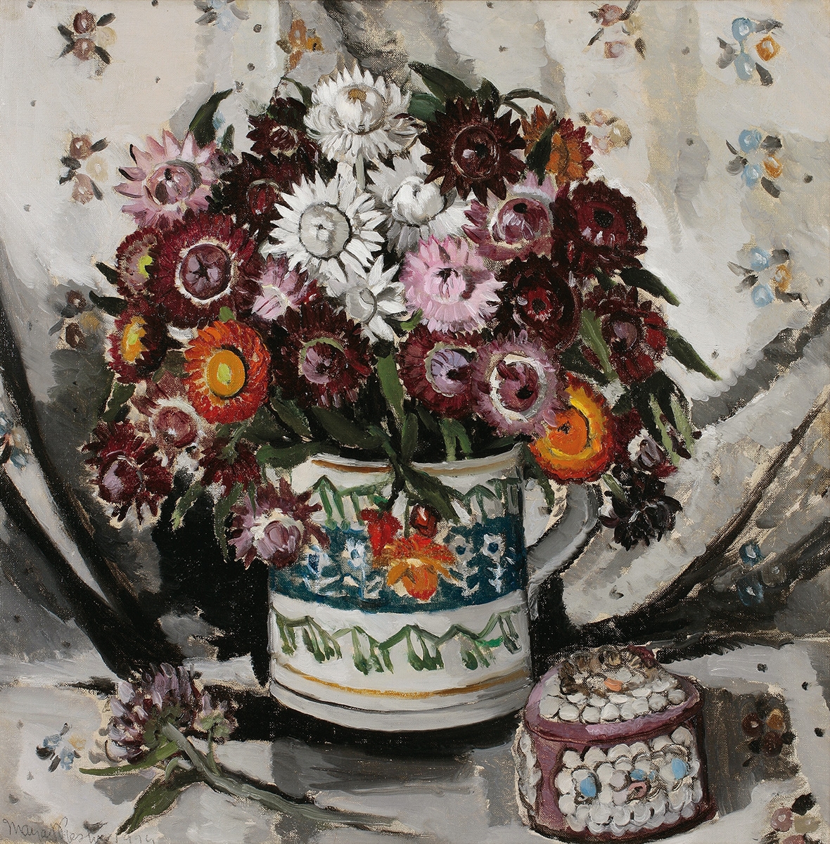 Margaret Preston | N.S.W. Everlasting Flowers (1929) | MutualArt