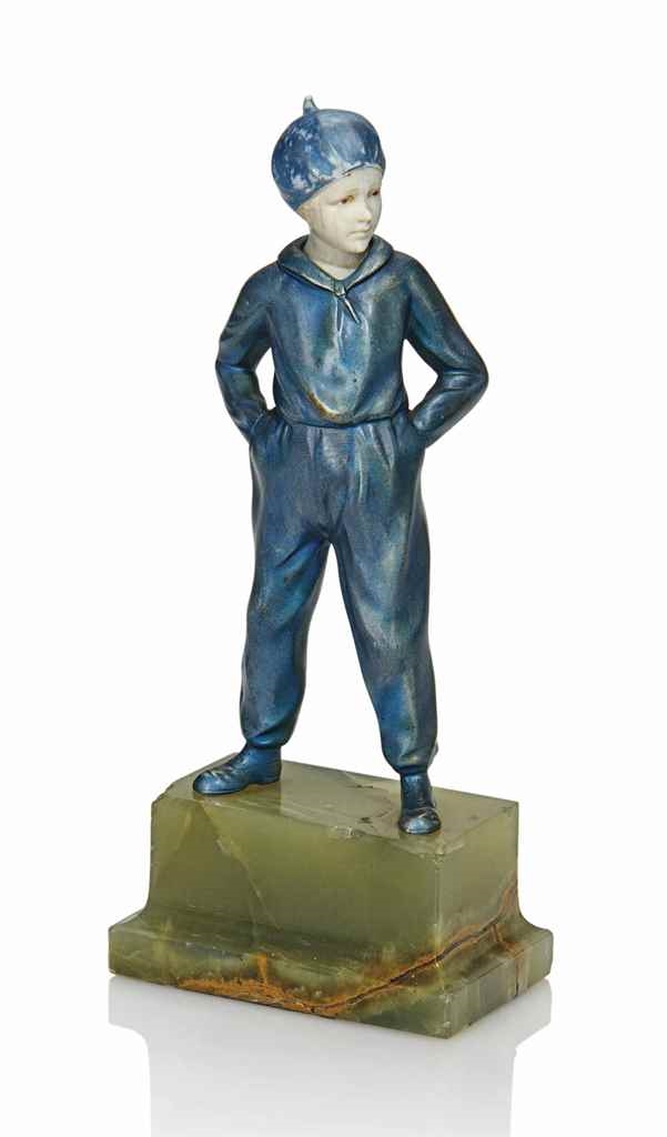 Johann Philipp Ferdinand Preiss | Boy in a Sailor Suit | MutualArt