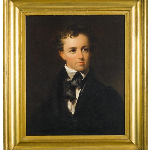 John Neagle | Portrait of a Young Man, Edward M. Davis of Philadelphia ...