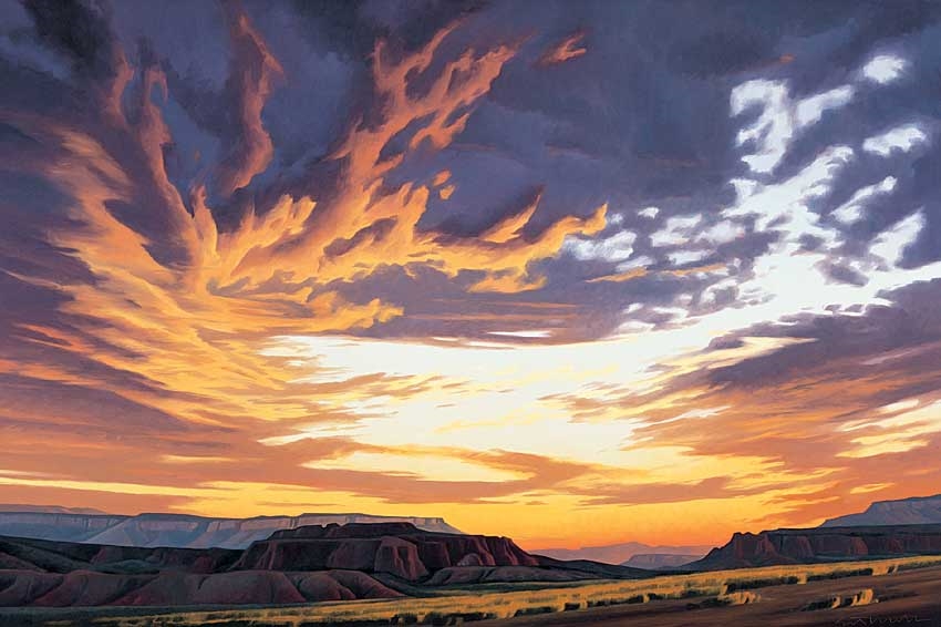 Ed Mell | Southern Arizona Longhorn | MutualArt