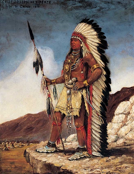 Henry Herman Cross | Chief Joseph Nez - Perce (1879) | MutualArt