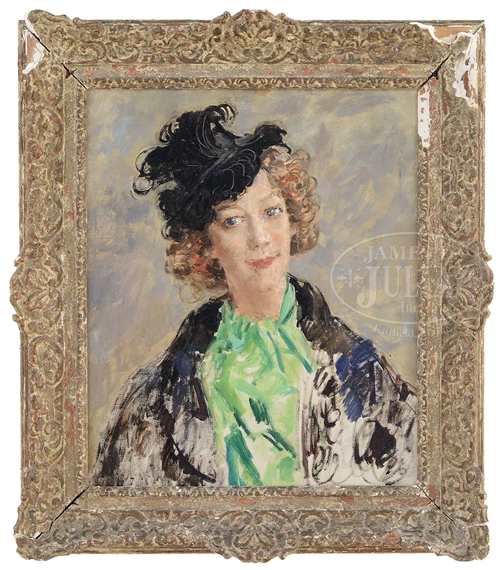 Augustus Edwin John | PORTRAIT OF ELIZABETH ARDEN | Artwork performance ...