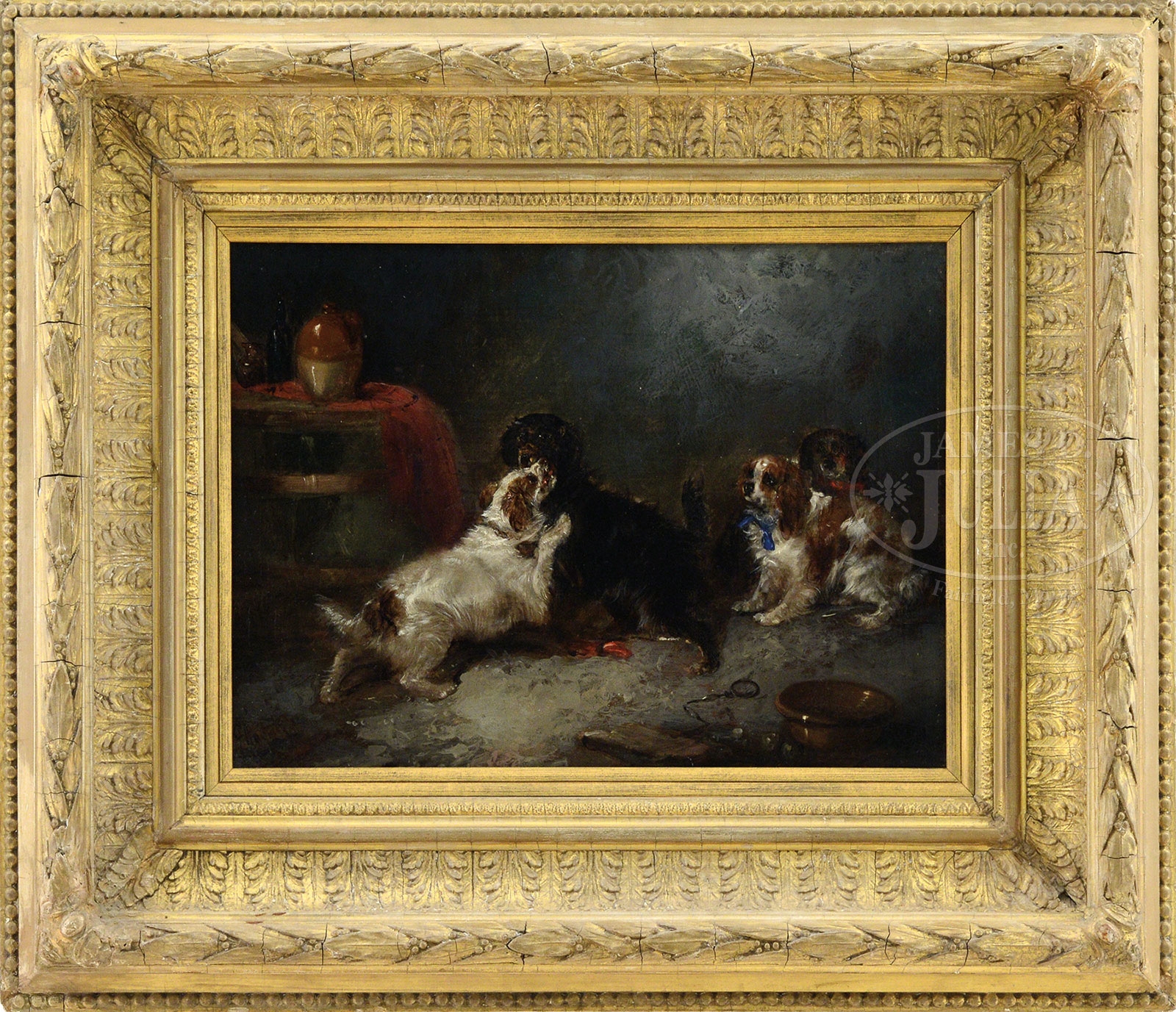 George Armfield | DOGS PLAY | MutualArt