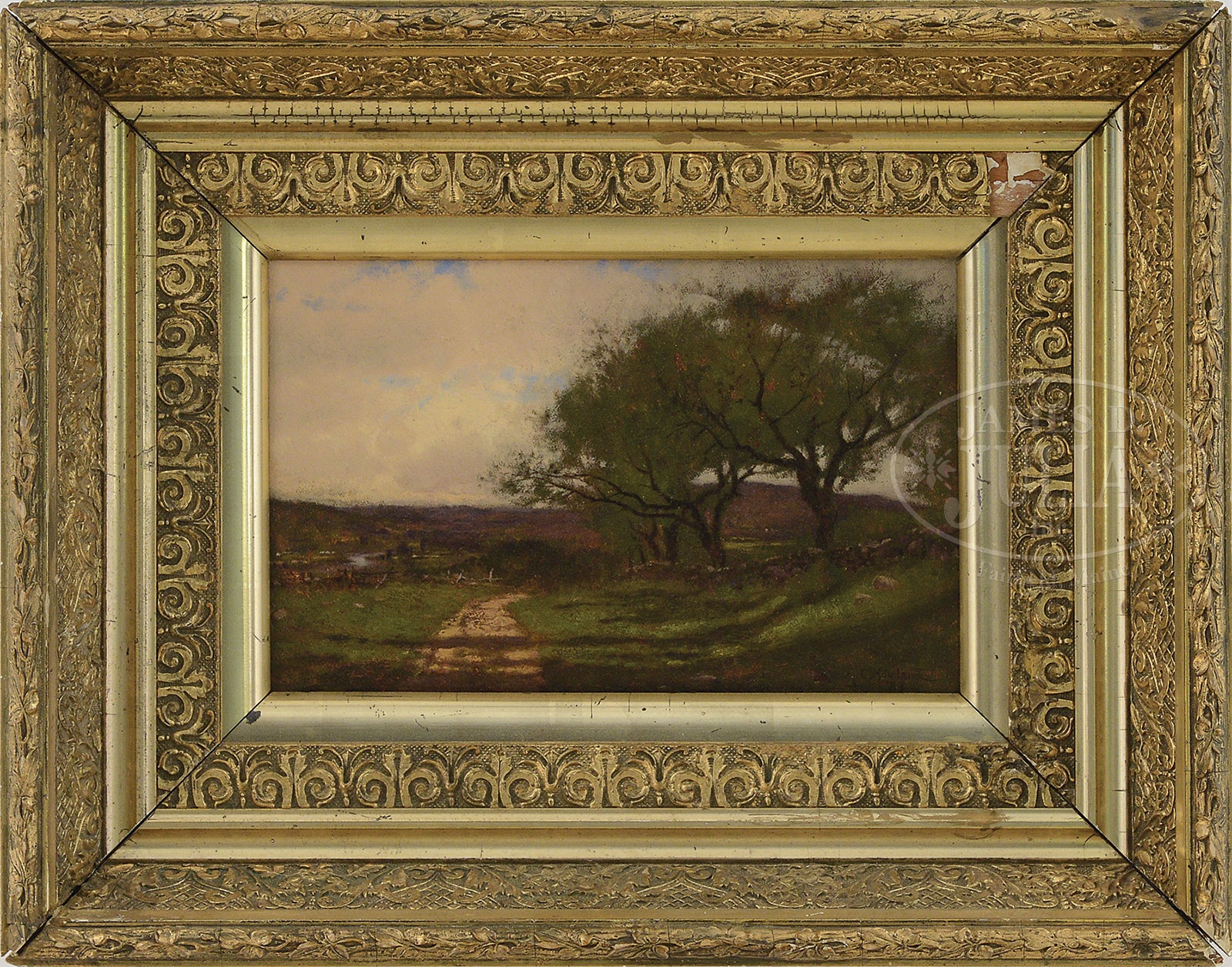 Alfred Cornelius Howland | LANDSCAPE WITH COUNTRY ROAD | MutualArt