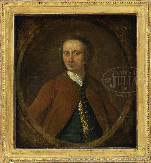 American School, 18th Century | PORTRAIT OF ROBERT TREAT | MutualArt