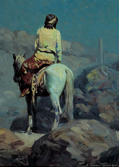 Artworks of Frank Tenney Johnson (American, 1874 - 1939)