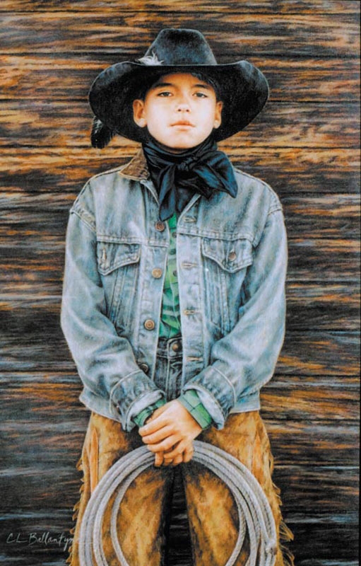 Carrie Ballantyne | Steve Yellowtail--Crow Cowboy | MutualArt