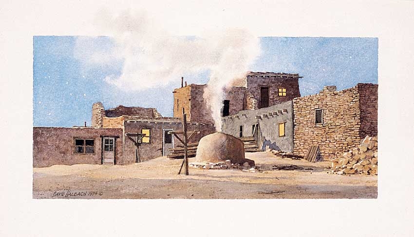 David Halbach | Pueblo Village (1974) | MutualArt