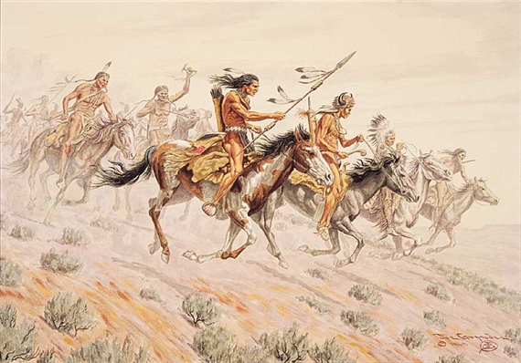 Joe Grandee | The Indian Raiding Party (1969) | MutualArt