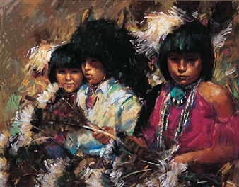 Dee Toscano | Sioux Children | MutualArt