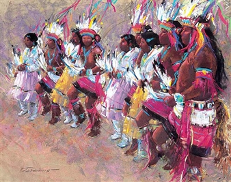 Dee Toscano | Sioux Children | MutualArt