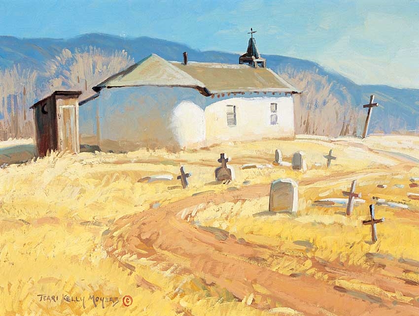 Terri Kelly Moyers | Church Graveyard (1987) | MutualArt