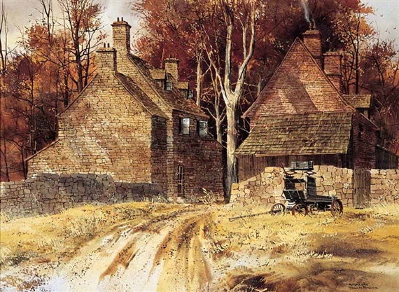 Frank Moss Hamilton | Autumn Days | MutualArt
