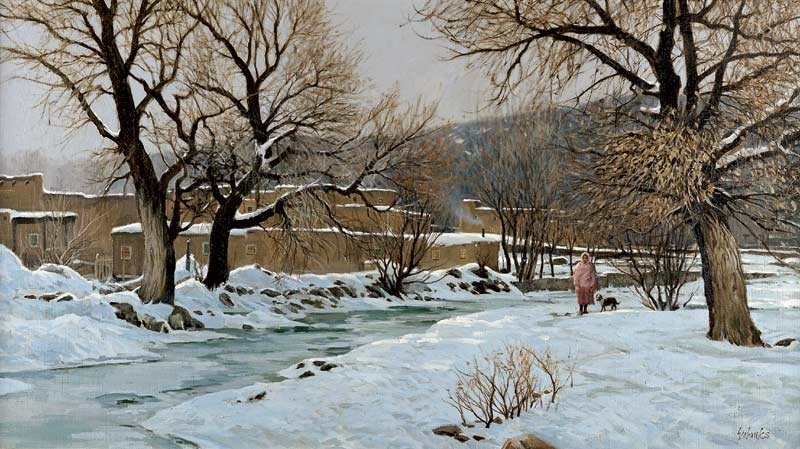 Tony Eubanks | 24 Degrees in Taos | MutualArt