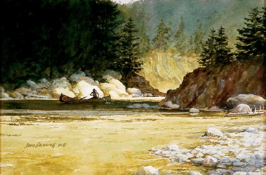 David Halbach | Portaging the River | MutualArt