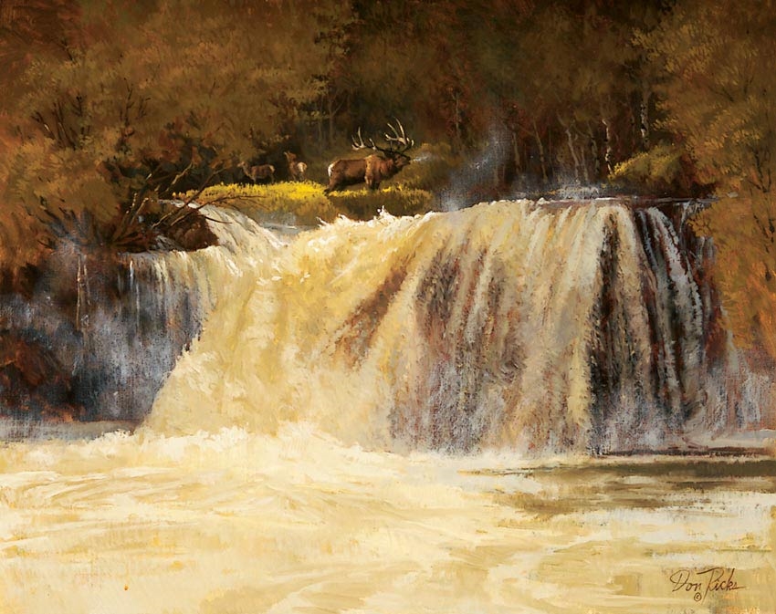 Donald Ricks | Bugling and Roaring | MutualArt