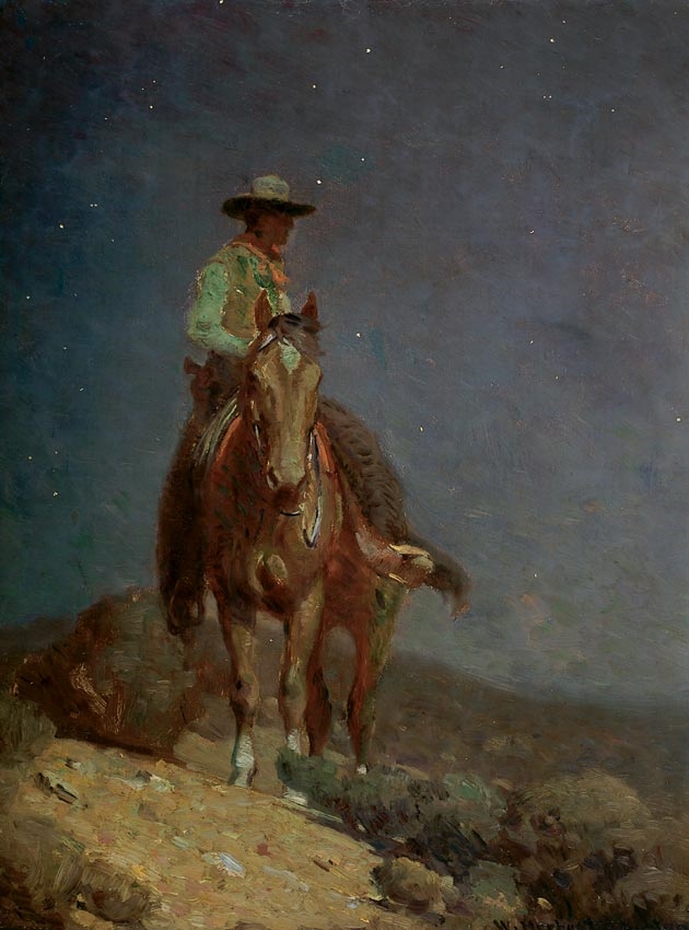 W. Herbert Dunton | The Night Watch | MutualArt