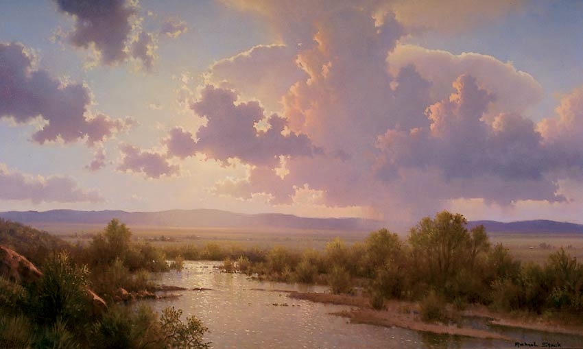 Michael Stack | Desert Rain | MutualArt