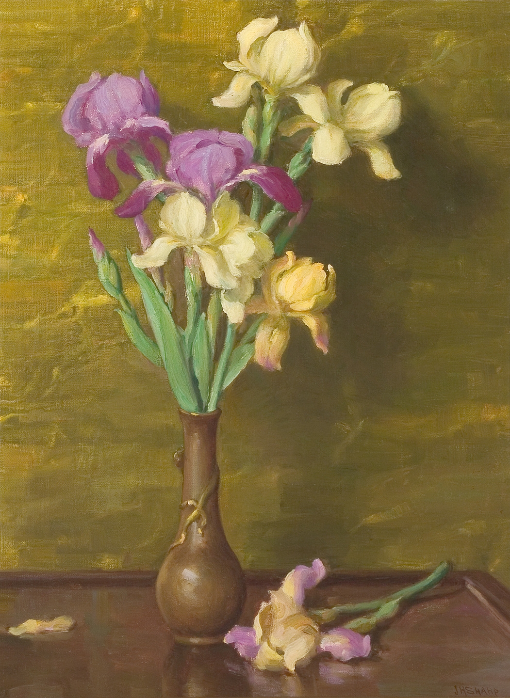 Joseph Henry Sharp | Sunlight and Firelight | MutualArt