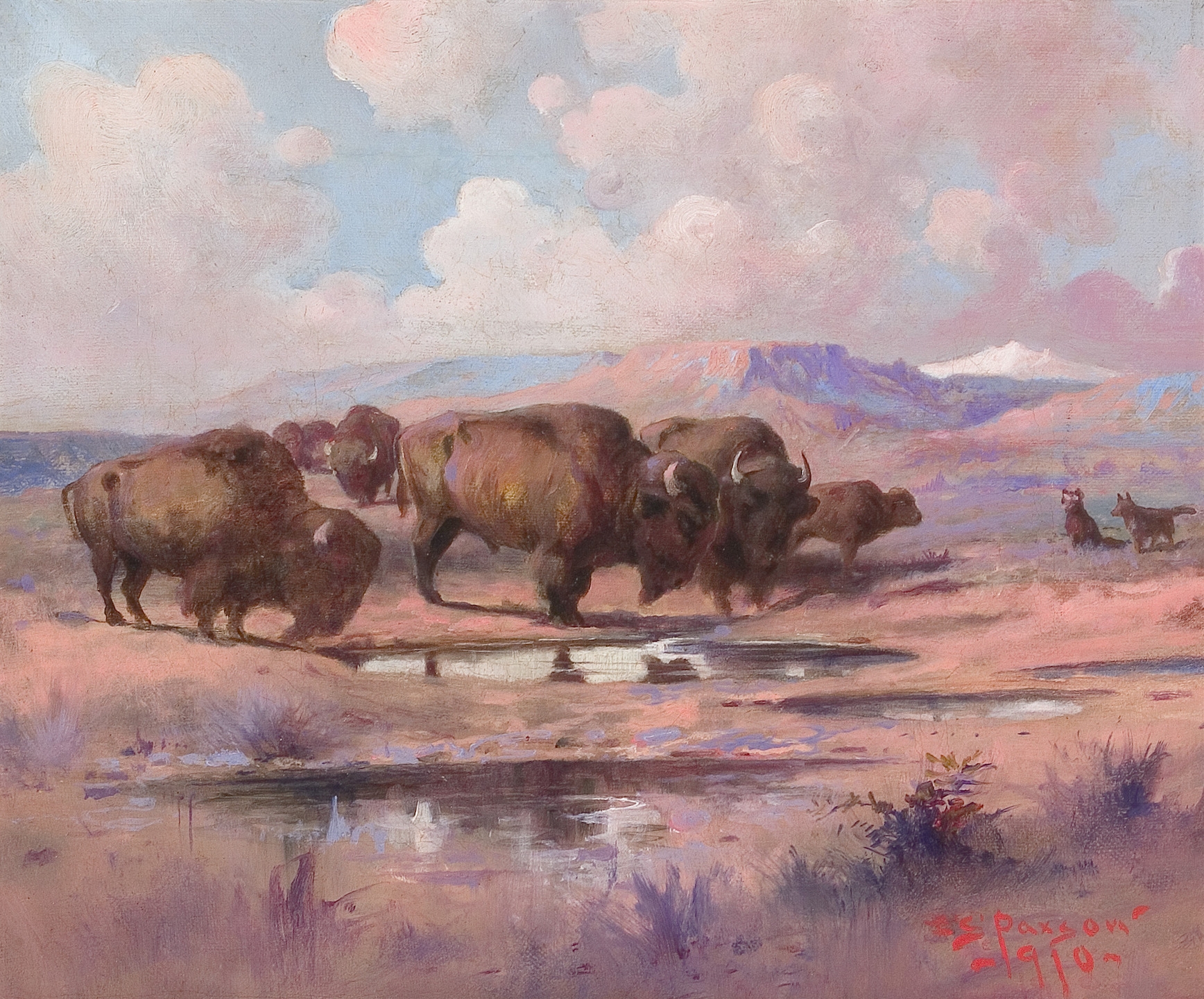 Edgar Samual Paxson | Young Chief Charlo | MutualArt
