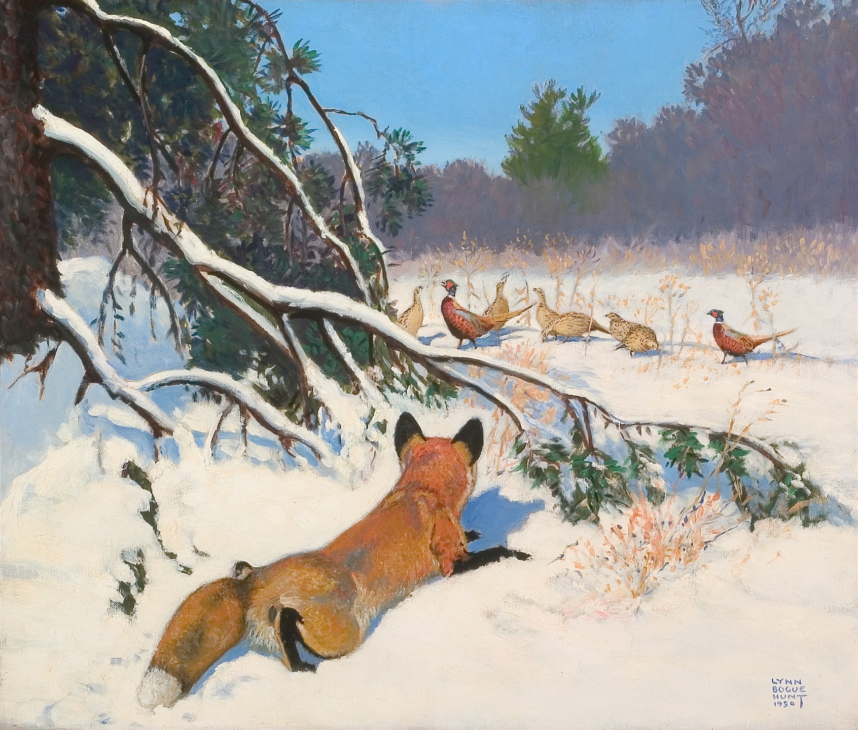 Lynn Bogue Hunt | Christmas Dinner (1950) | MutualArt